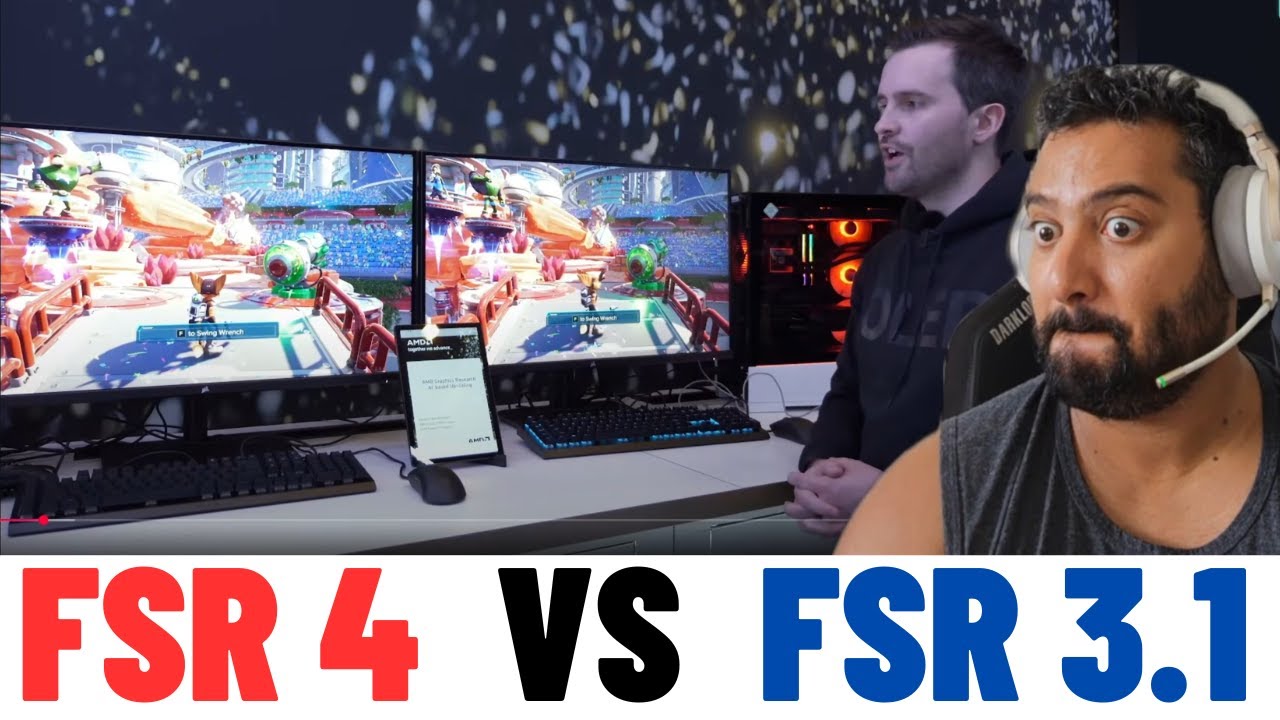 TESTE FSR 4 VS FSR 3.1 - AMD conseguiu evoluir muito a tecnologia ...
