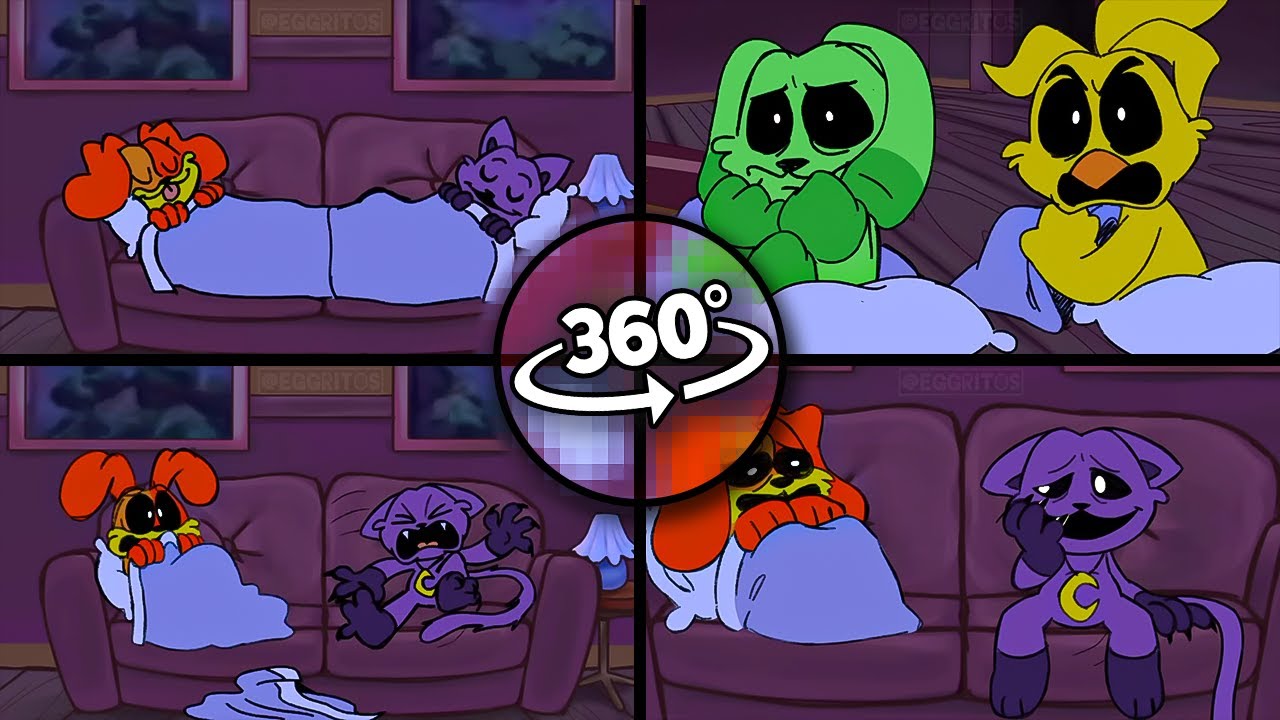 360º VR Nightmare [Smiling Critters Animation] - YouTube