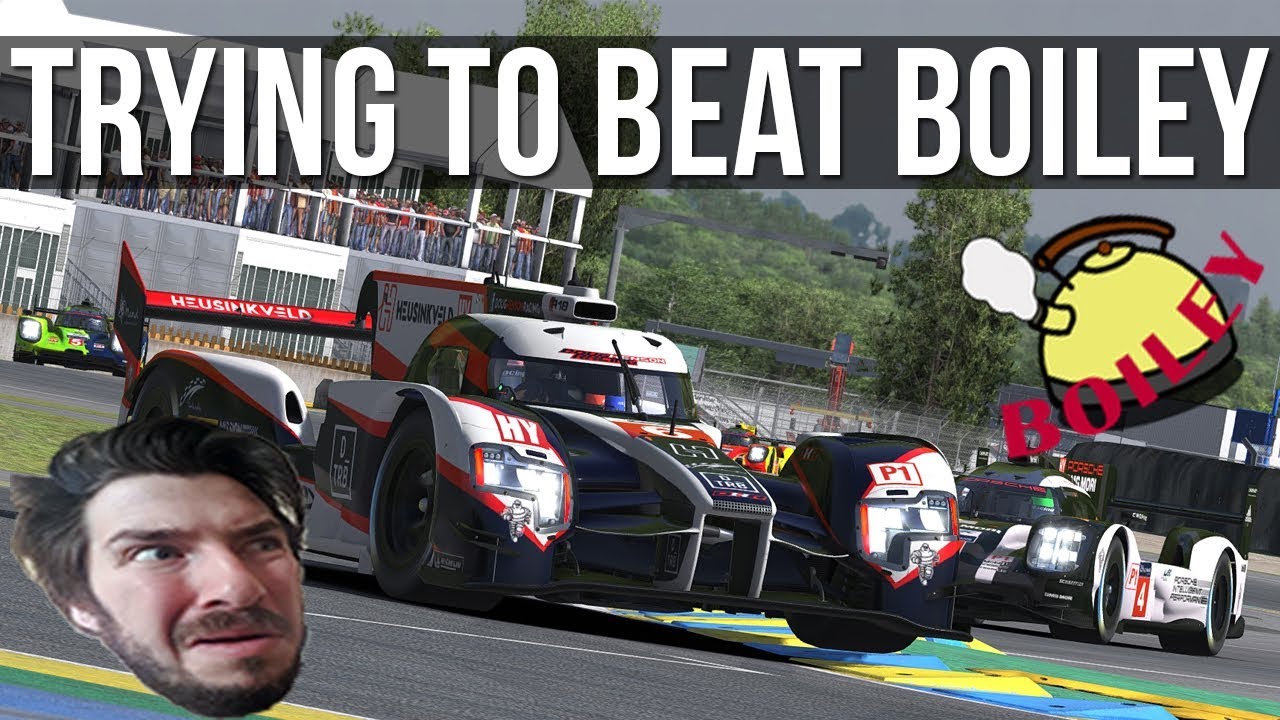 iRacing - Trying (and failing) To Beat Boiley At Le Mans - YouTube