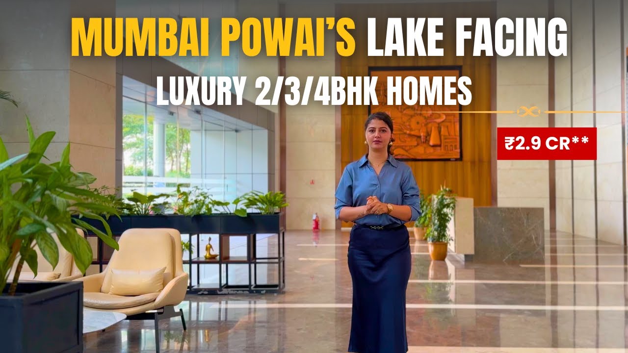 L&T Powai Elixir Reserve 2, 3 & 4 BHK Tour with Lake Facing | Price ...