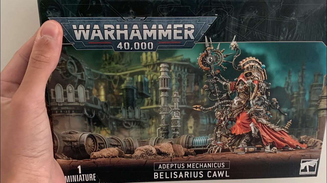 Unboxing the belisarius cawl kit/box - YouTube