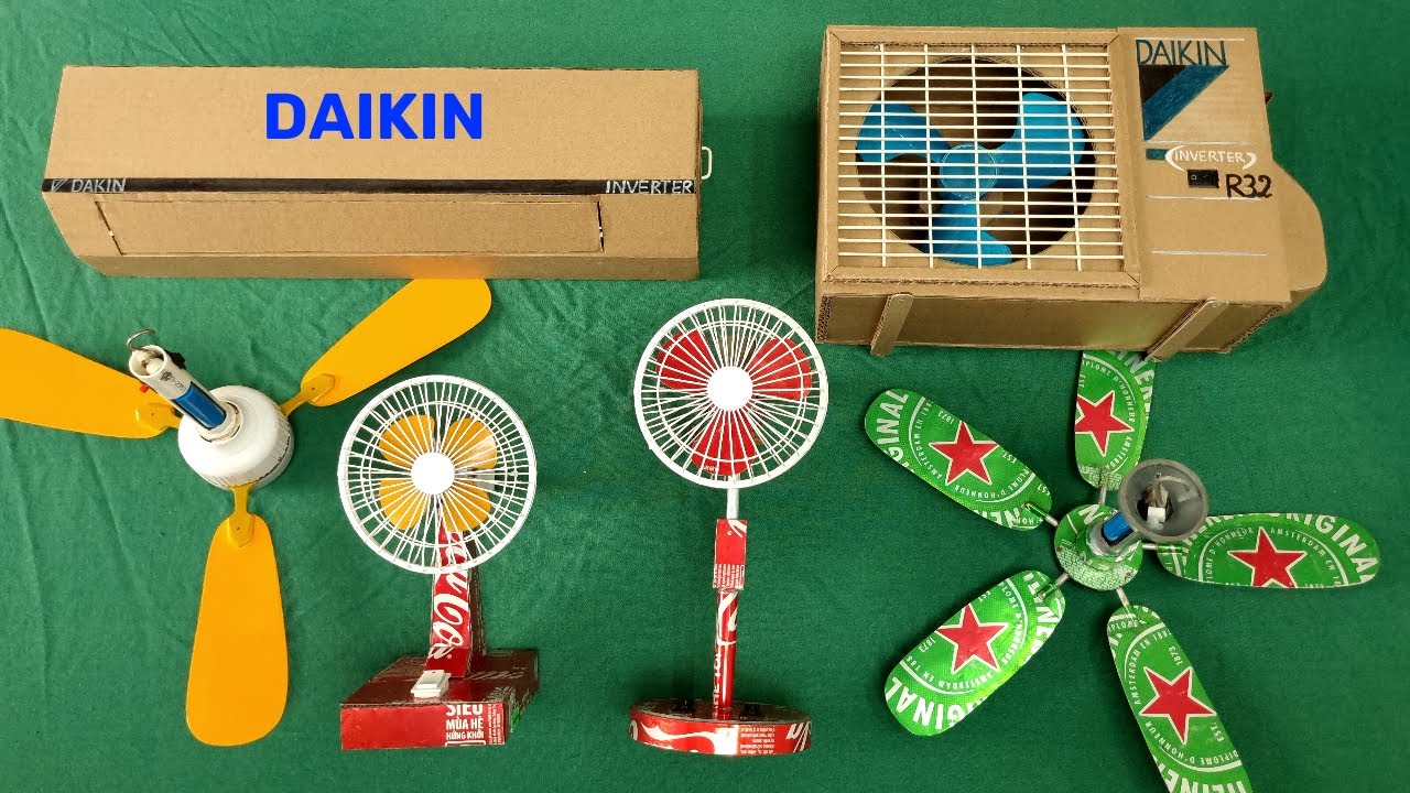Fan Video – Ceiling Fan, Table Fan, Stand Fan, and Homemade Air ...