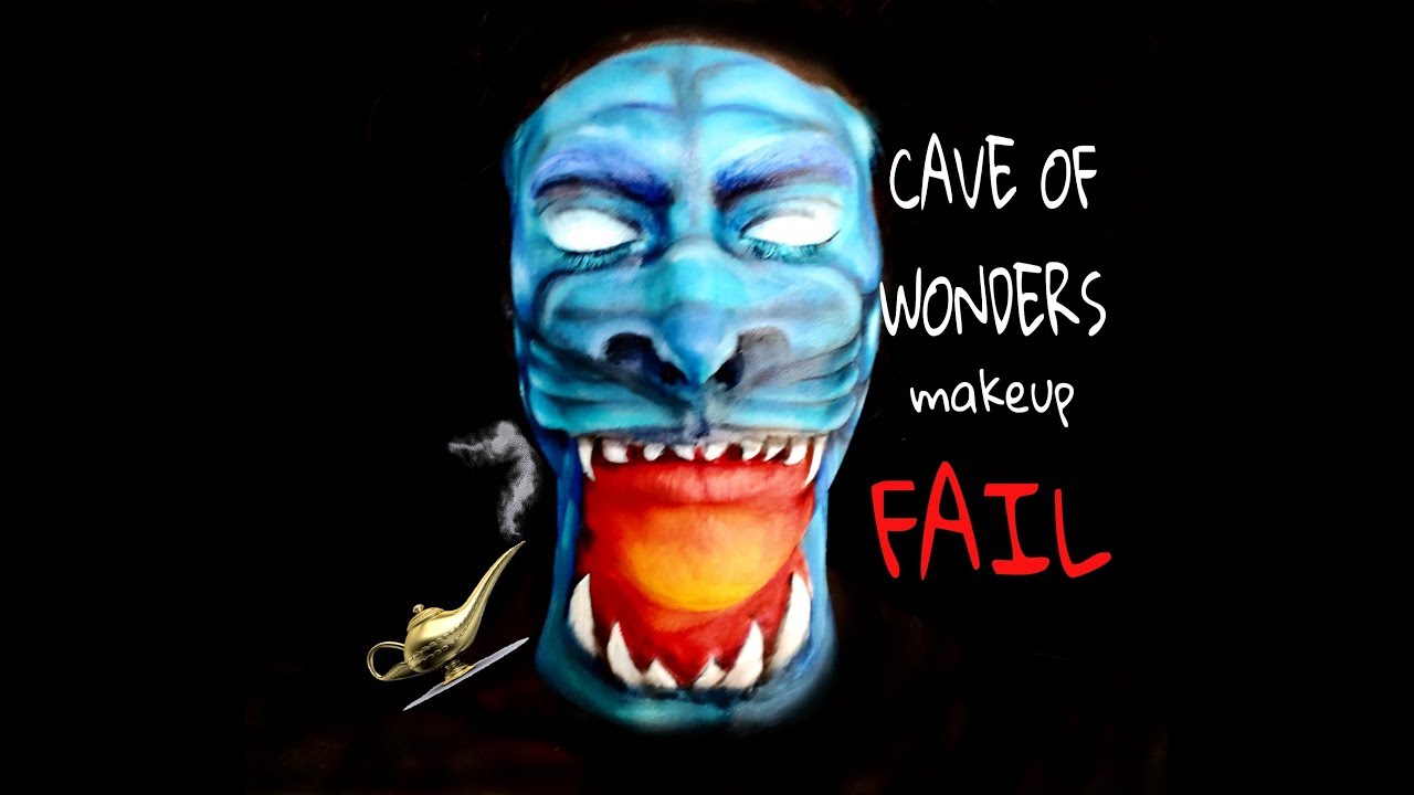 FAIL CAVE OF WONDERS BODY PAINT - YouTube
