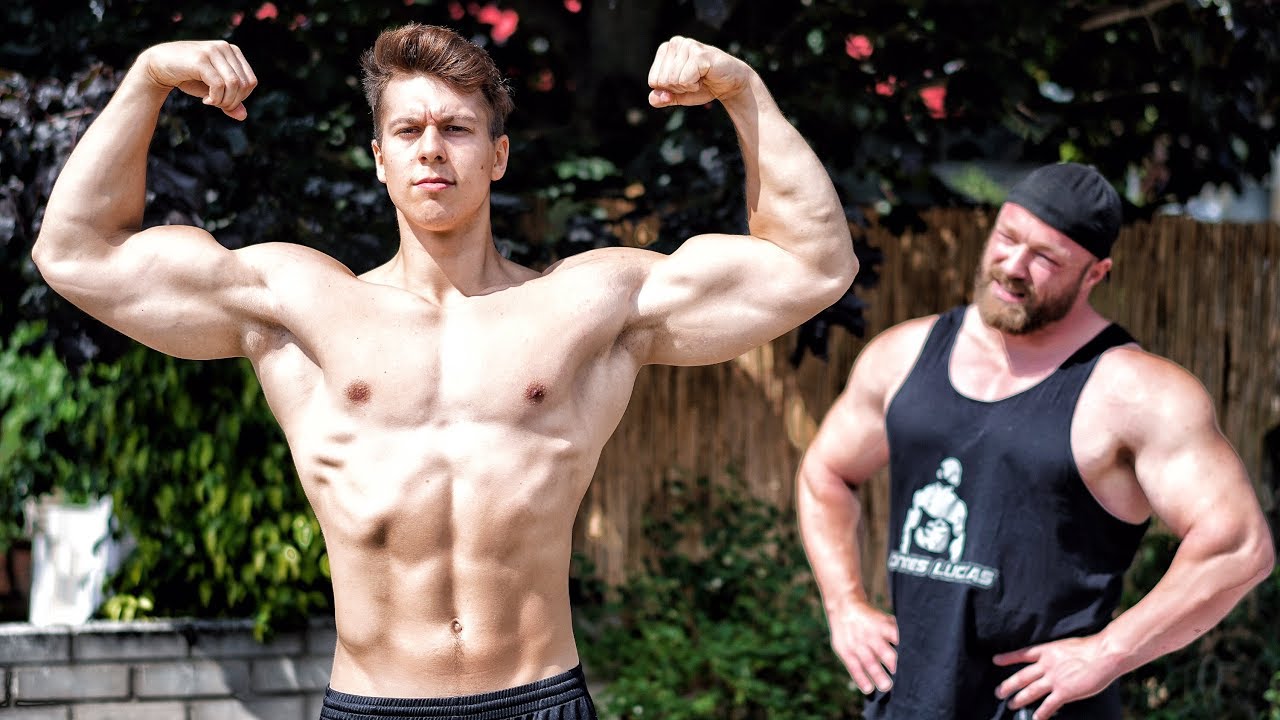 17 Jähriger Baut 20kg Muskeln In Einem Jahr Auf Youtube