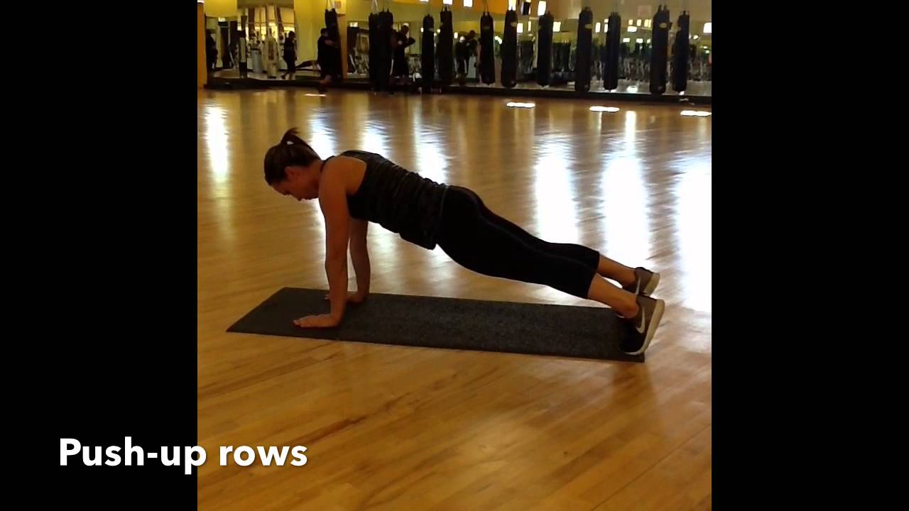 Push-up rows - YouTube