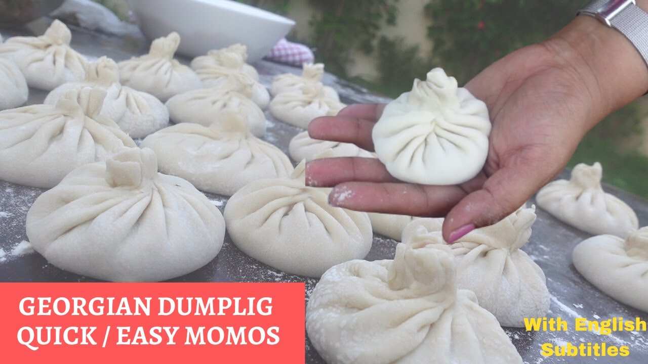 മോമോസ്┃Taste of Georgia - Make These Beautiful Tasty Easy Dumplings ...