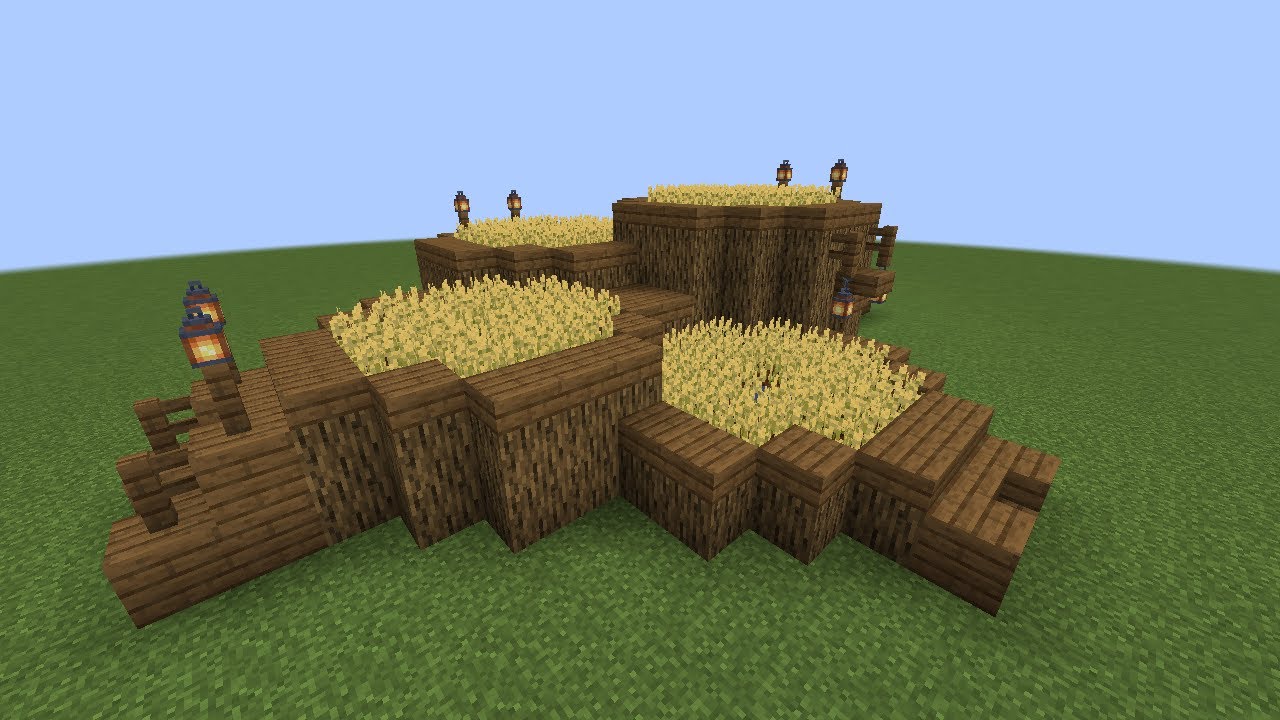 Minecraft Beautifull Farm House Build ! - YouTube