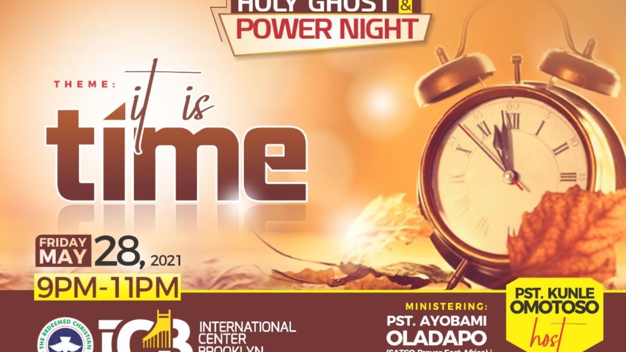 Pastor Ayobami Oladapo |It is Time | May Holy Ghost and Power Night ...