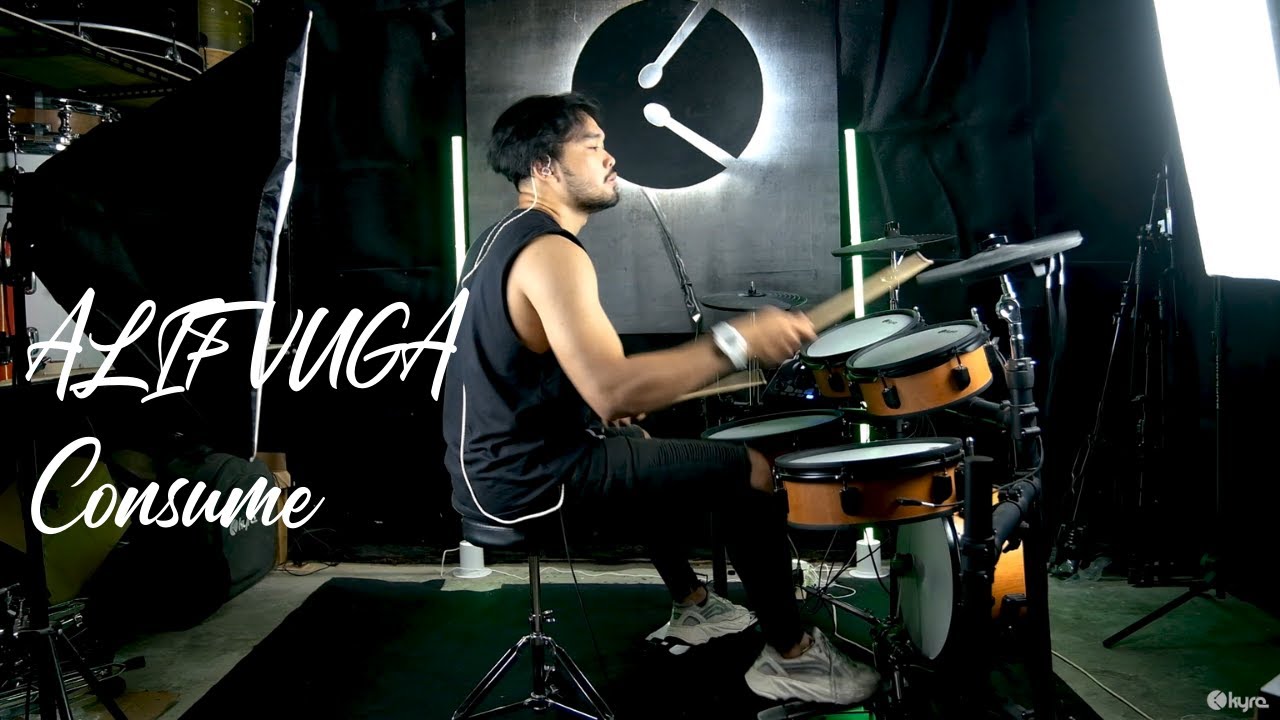 ALIF VUGA "CONSUME" - KYRE E DRUM 1.0 - YouTube