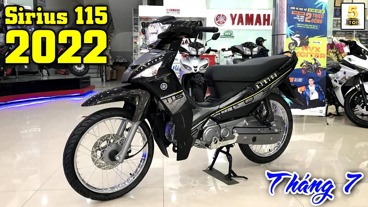 Sirius 115 FI 2022 – Sirius 110 MÀU MỚI 2022 ️ Giá Sirius tháng 7 cực ...