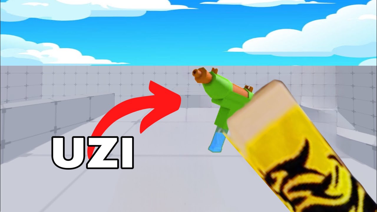 RIVALS pero SOLO uso ARMA UZI | Split - YouTube