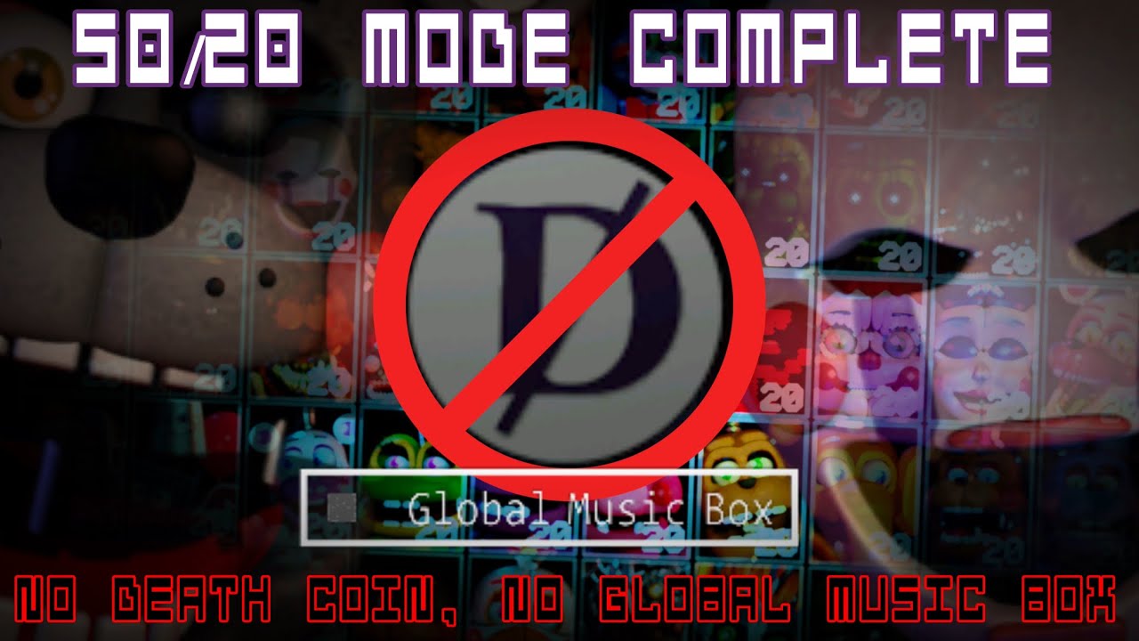 UCN - 50/20 Mode complete (No Death Coin, No Global Music Box) - YouTube