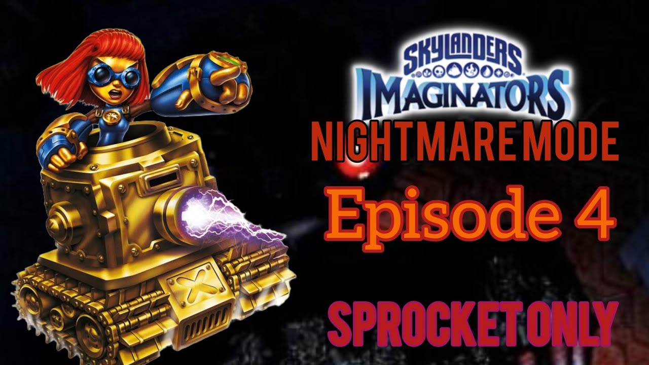 Skylanders Imaginators Nightmare Sprocket Only (EP 4: 2D NIGHTMARES ...