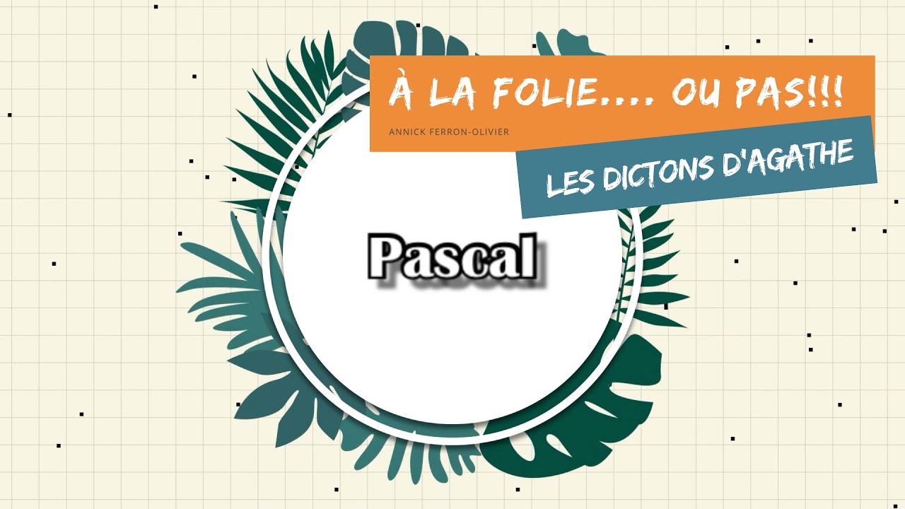 Pascal - YouTube