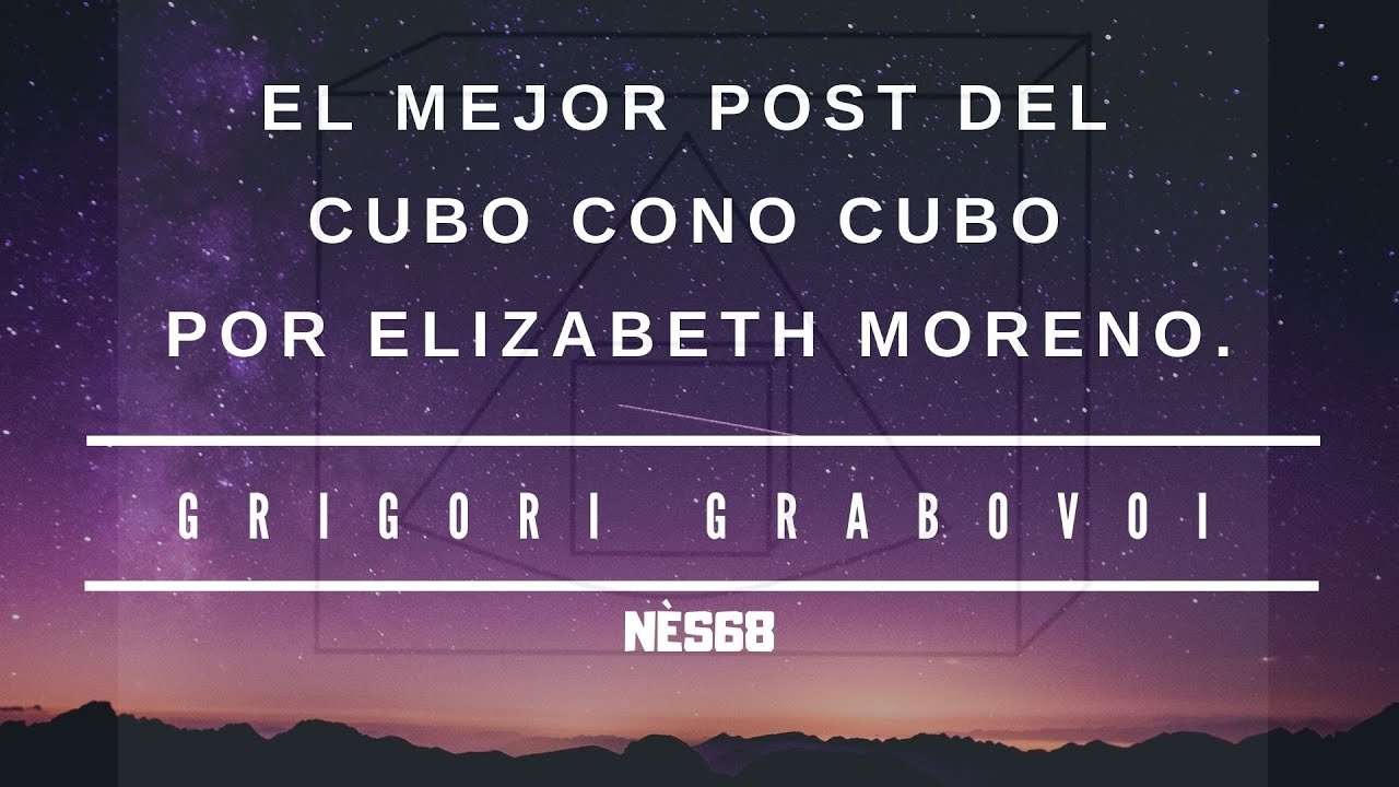 COMO HACER EL (CUBO CONO CUBO) por ELIZABETH MORENO [Grigori Grabovoi ...