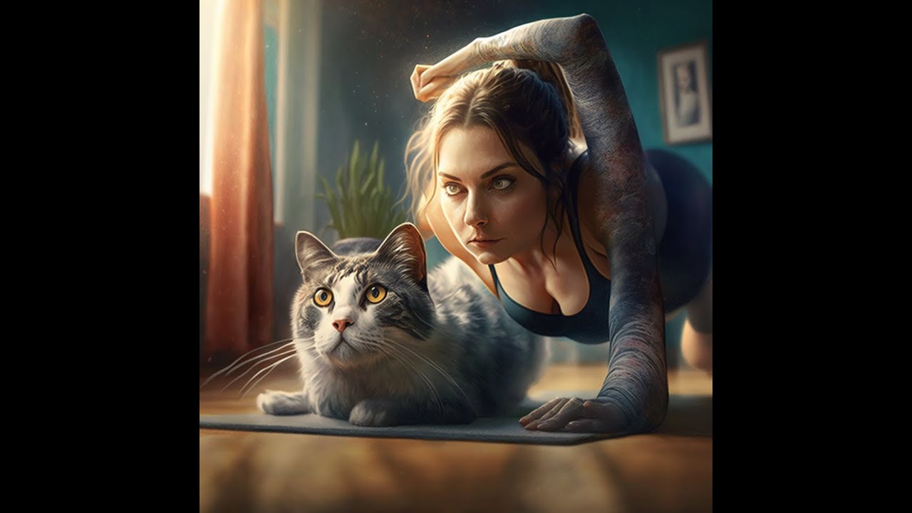 Nadi Vibhajan Cat Stretch A Yoga Practice For Stretching And Loosening The Spine Youtube