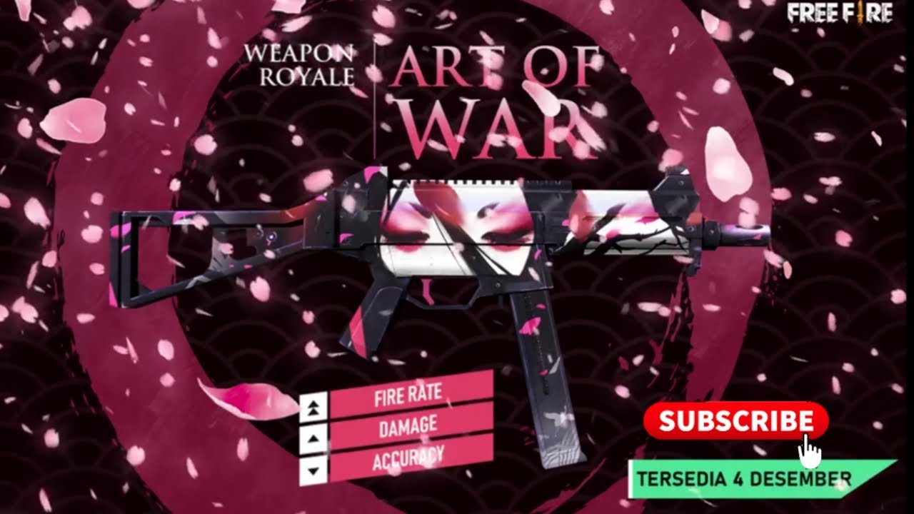 🔥 Weapon Royal Art Of War UMP || FF Cobra || - YouTube