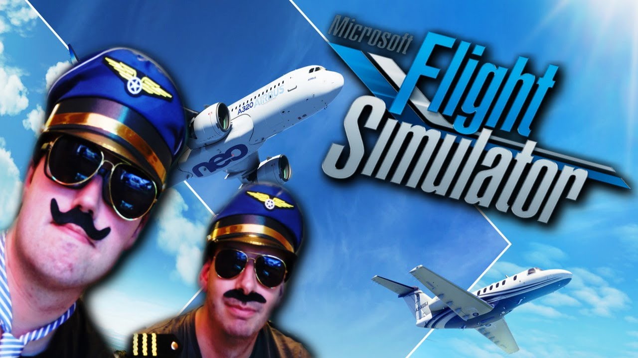 Let´s Play "FLIGHT SIMULATOR 2020" (German/Deutsch) GAMEPLAY-TEST MIT ...