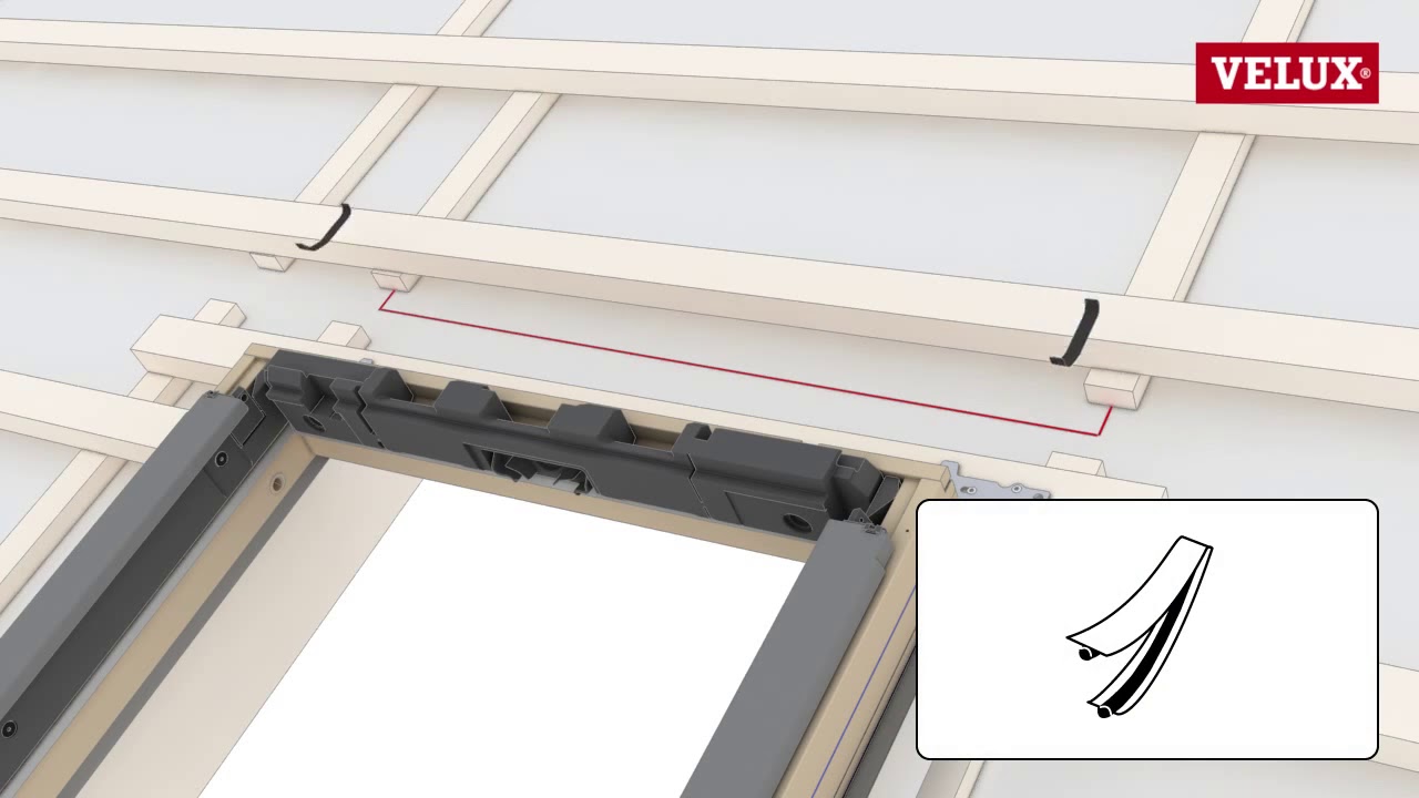 VELUX BFX монтаж гидроизоляционного фартука - YouTube