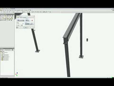 Overhead Crane in Inventor - YouTube