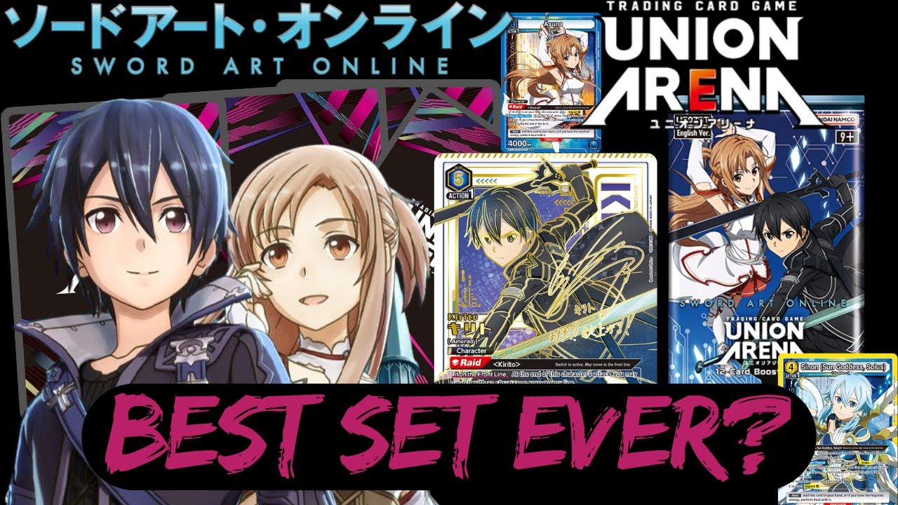 Best Set Release So Far? Sword Art Online - Union Arena - YouTube