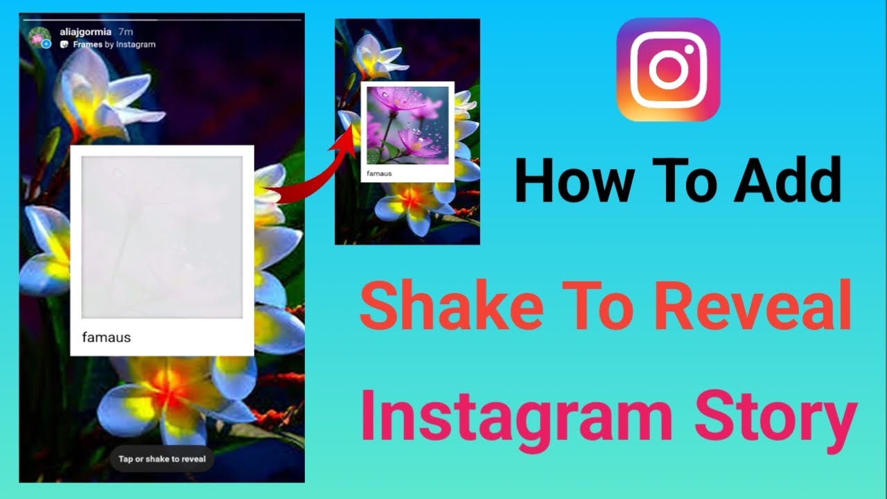 Add Shake To Reveal Instagram Story (New 2024) | Create Tap To Reveal ...