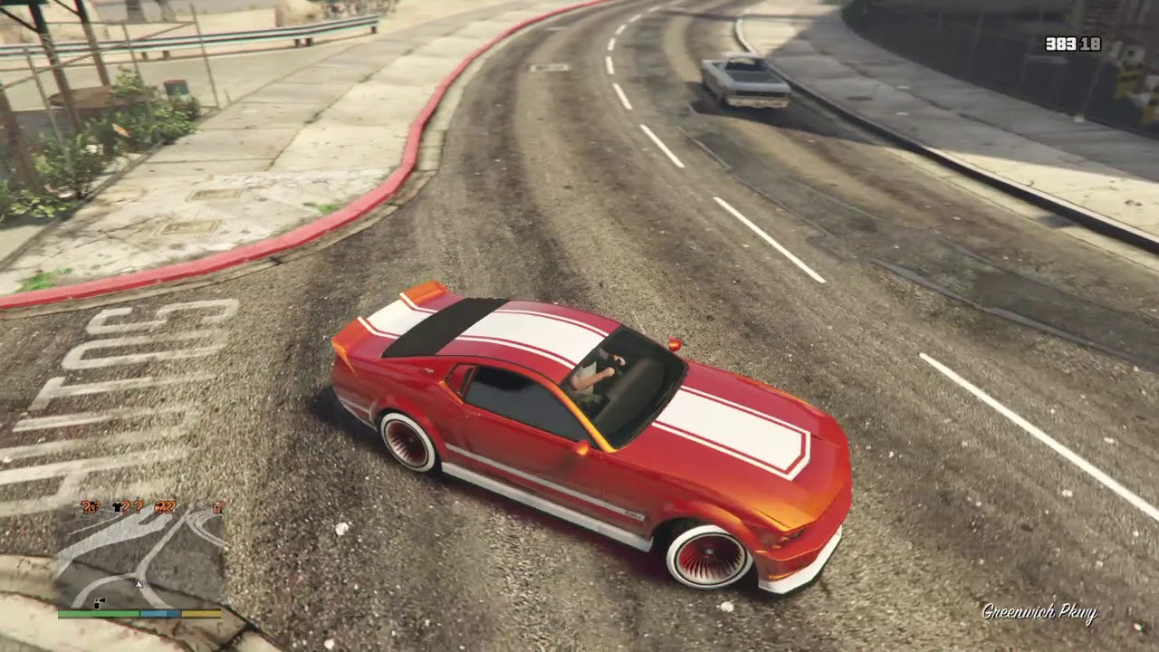 GTA 5 Vapid Dominator (Ford Mustang GT) Car Customization and Gameplay ...