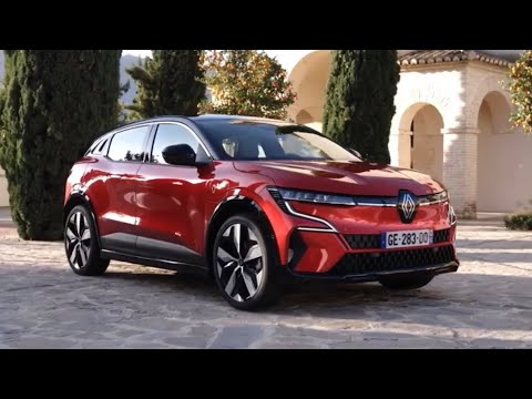 The New 2022 Renault Megane E TECH Electric SUV | in beautiful Flame ...