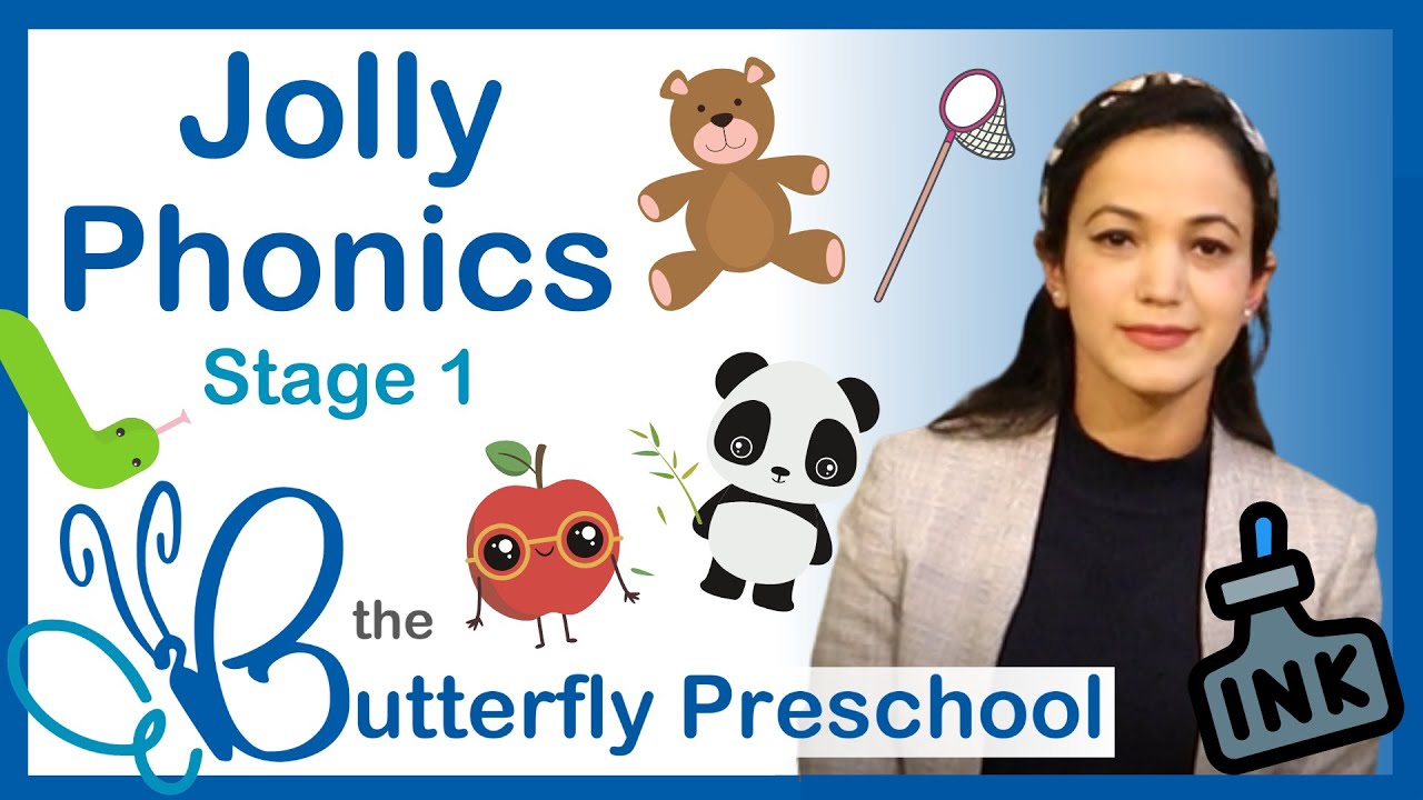Jolly Phonics Phase 1 | Teaching Phonics to kids | SATPIN Phonics - YouTube