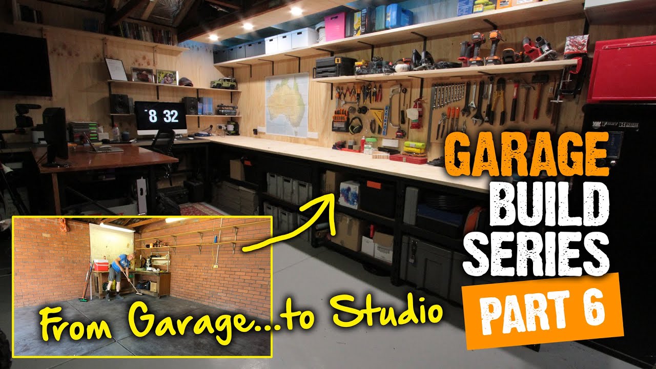 PROGRESS UPDATE - Converting my Garage into a YouTube Studio - Garage ...