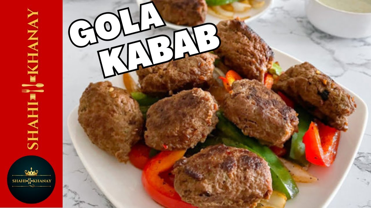 Gola Kabab Recipe By Shahi Khanay | Eid Special Beef Kabab | Gola Kabab ...