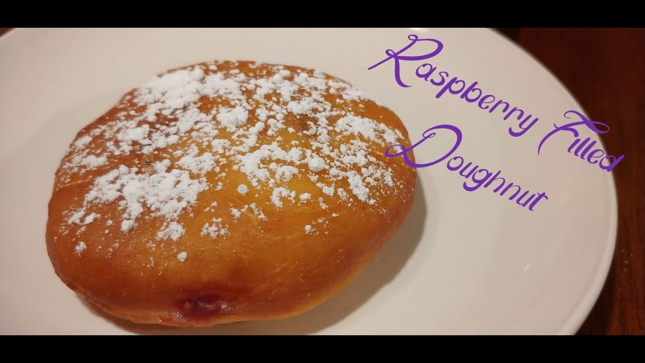 How to Make: Raspberry Filled Doughnut - YouTube