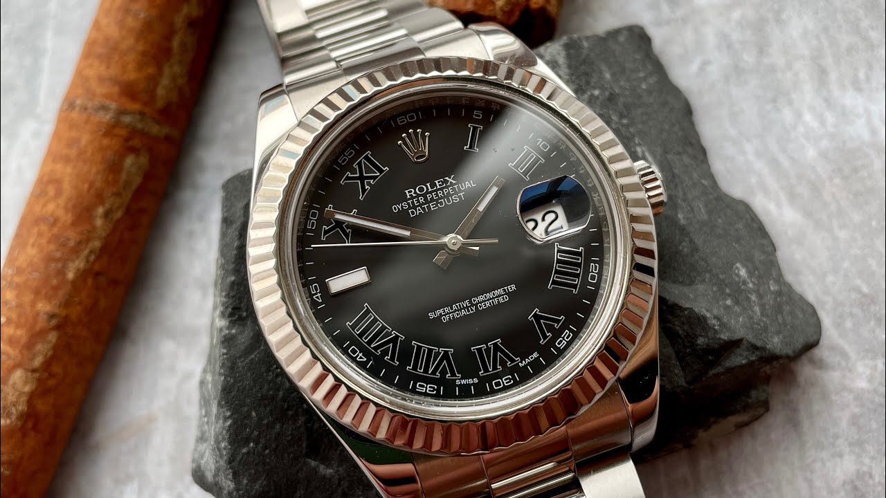 Обзор часов Rolex Datejust II 41mm - YouTube