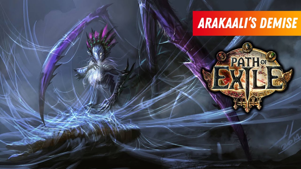 Path Of Exile The Mother of Spiders Arakaali PS5 - YouTube
