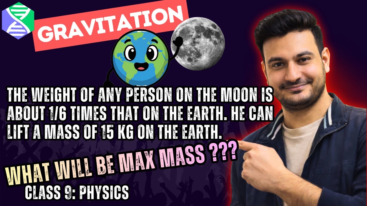 The weight of any person on the moon is about 1/6 times that on the ...