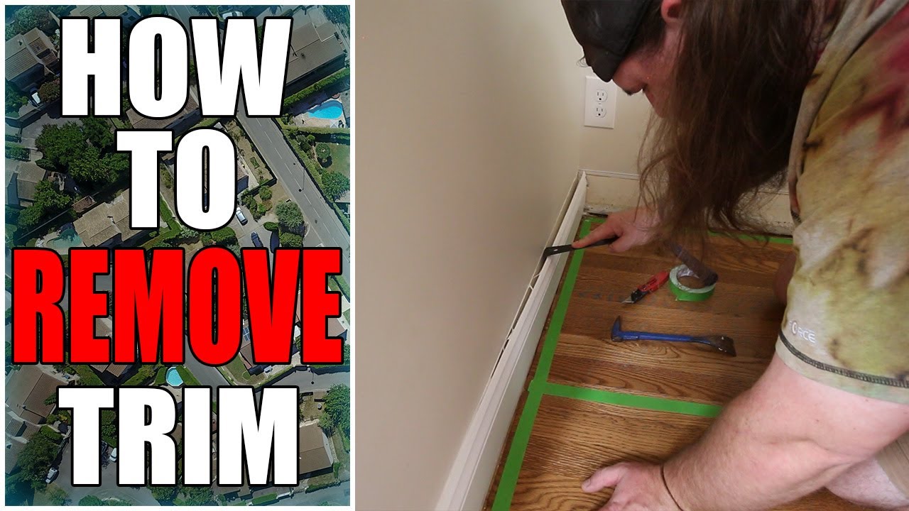 How To Remove Baseboard (Without Breaking It) | Saving Old Moldings ...