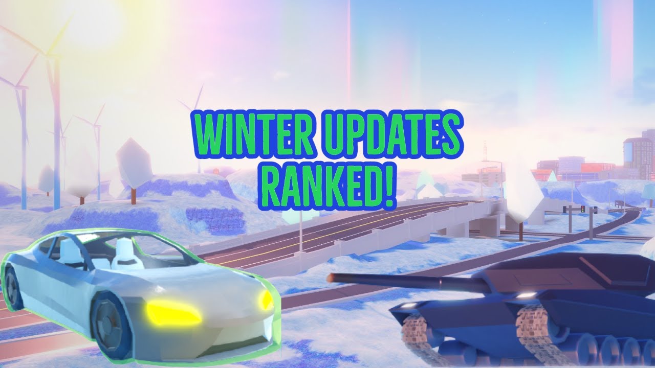 All 5 Winter Updates Ranked! | Roblox Jailbreak - YouTube