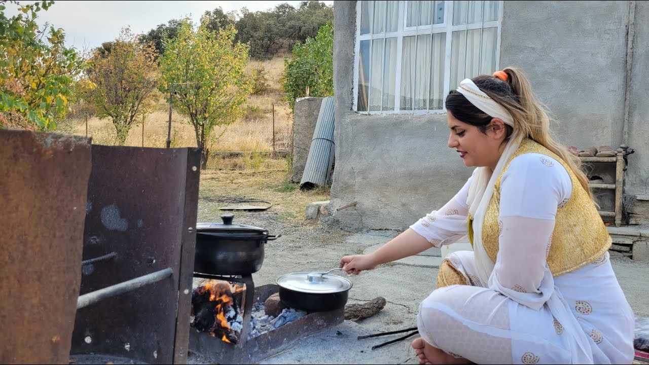 Cooking lamb in the village of Iran | village lifestyle of Iran - YouTube