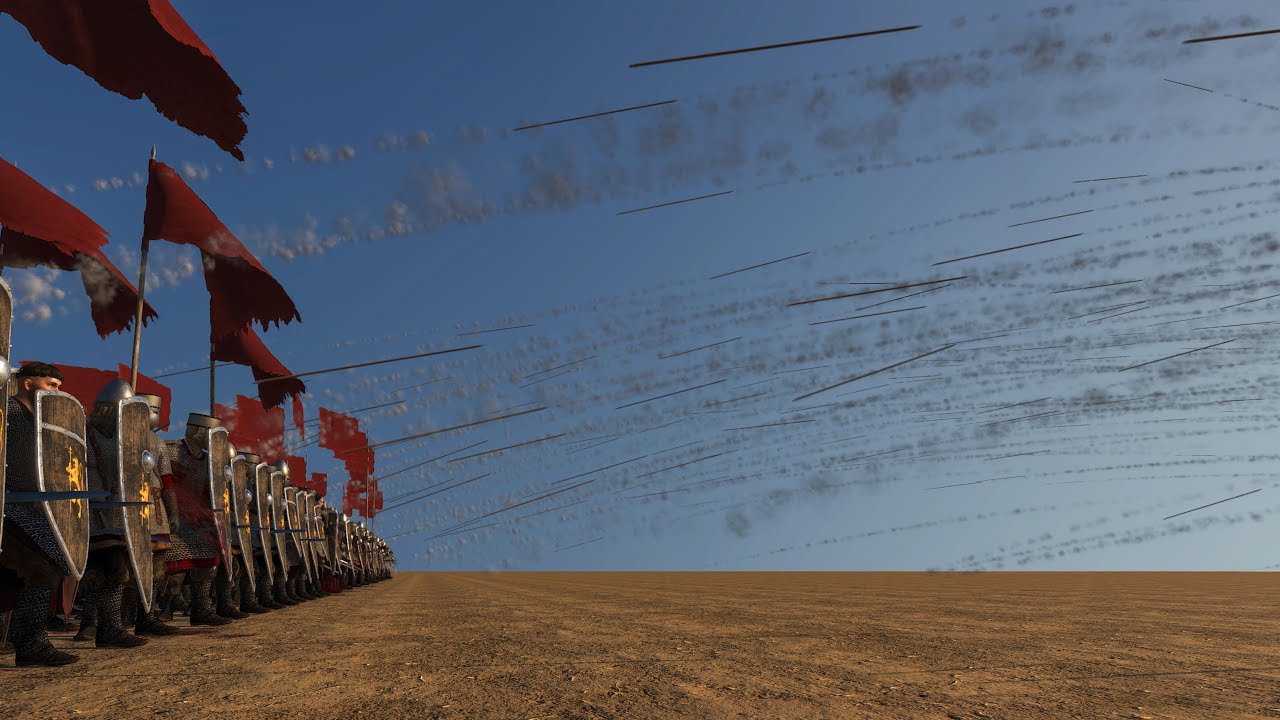 300 MEN SHIELD WALL vs 700 FIRE ARCHERS - Mount & Blade 2 BANNERLORD ...