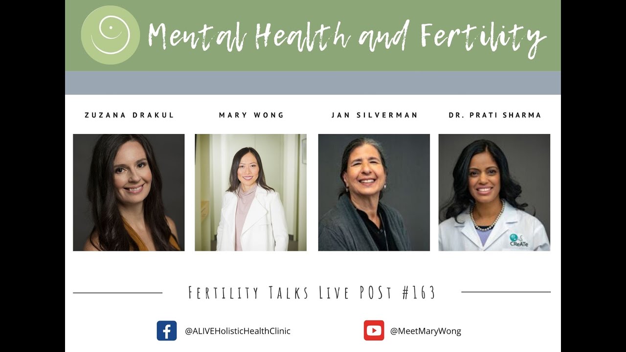 Fertility Talks Live Post #163 - Mental Health and Fertility - YouTube