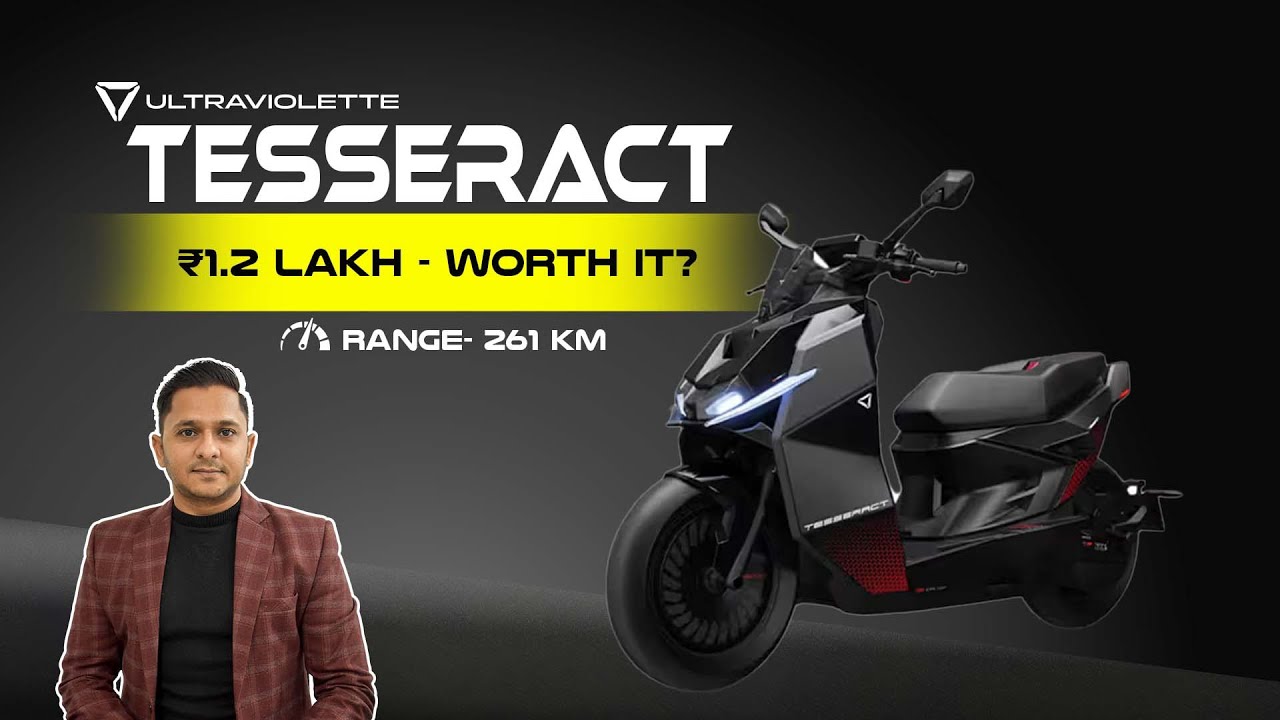 Ultraviolette Tesseract | ₹1.2 Lakh - Worth It? Full Specs, Design ...