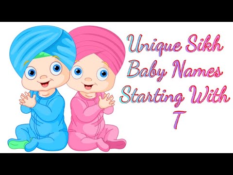 Unique Sikh Baby Names Starting With T - YouTube