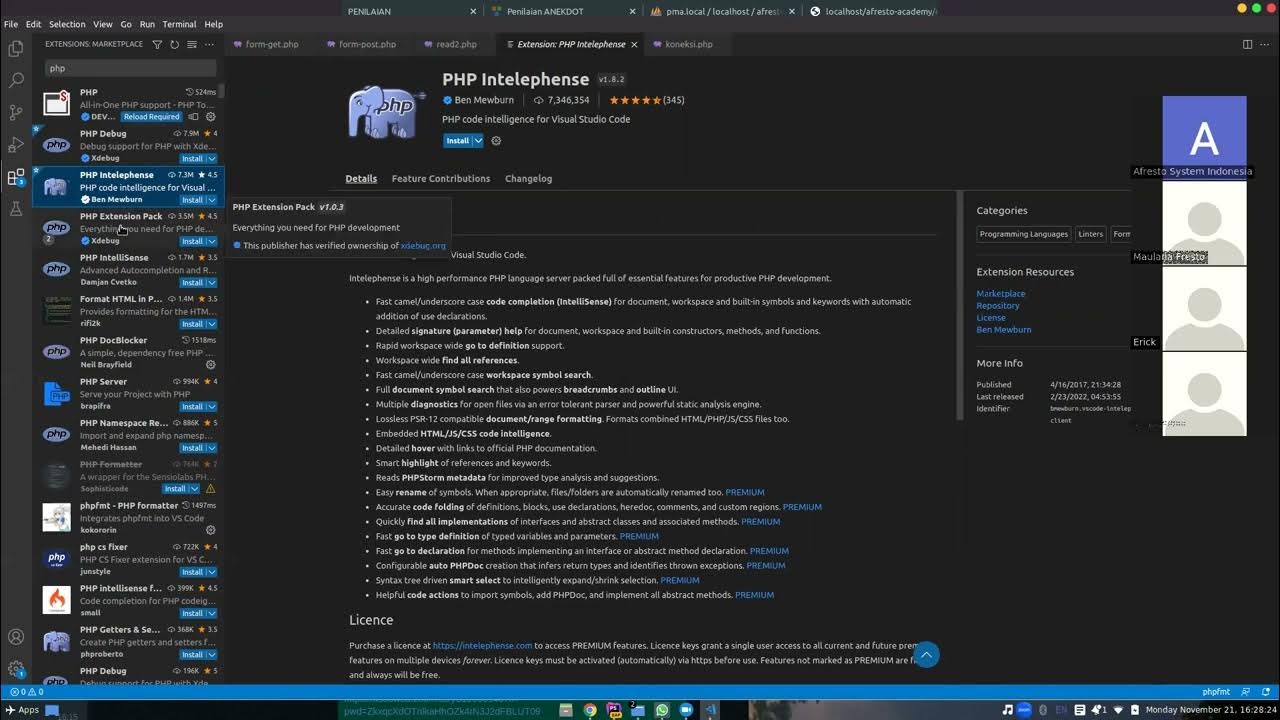 AFresto Academy DAY 8 - Read From Database [PART 2] - YouTube