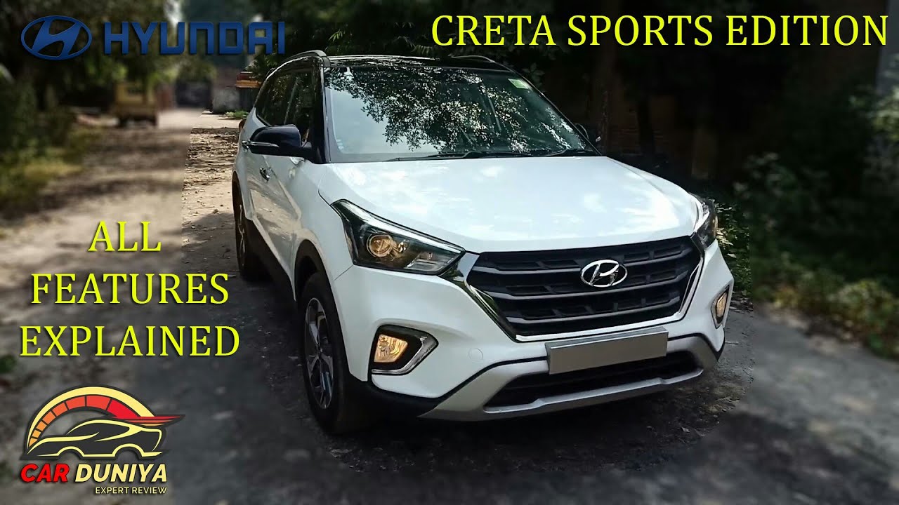 Hyundai Creta Sports Edition Features Explained - YouTube