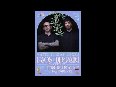 Kaos & Dj Craim "Chiodi Live" @ Circolo Arci Magnolia Segrate (MI) 09/09/22 FULL SET AUDIO - YouTube