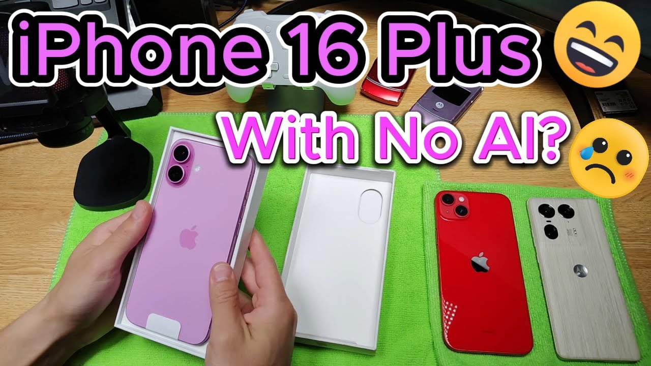 iPhone 16 Plus Unboxing and Initial Thoughts! Apple Intelligence Coming ...
