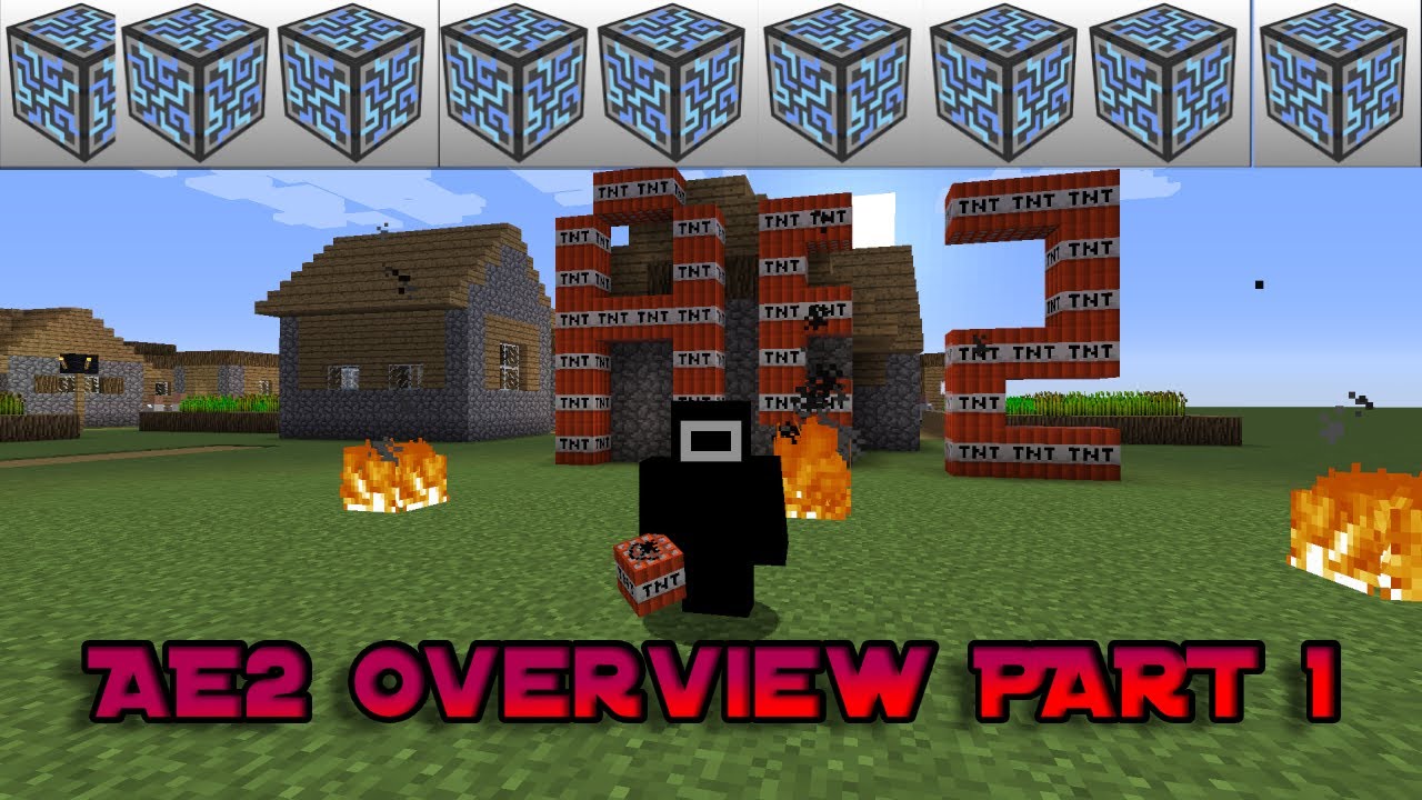 AE2 MOD Overview Part (1:8) : Minecraft 1.12.2 - YouTube