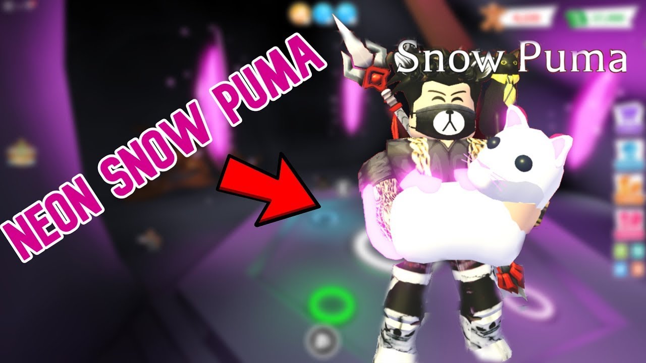 Making A Neon Snow Puma! ft Blue Skyz💙 - YouTube