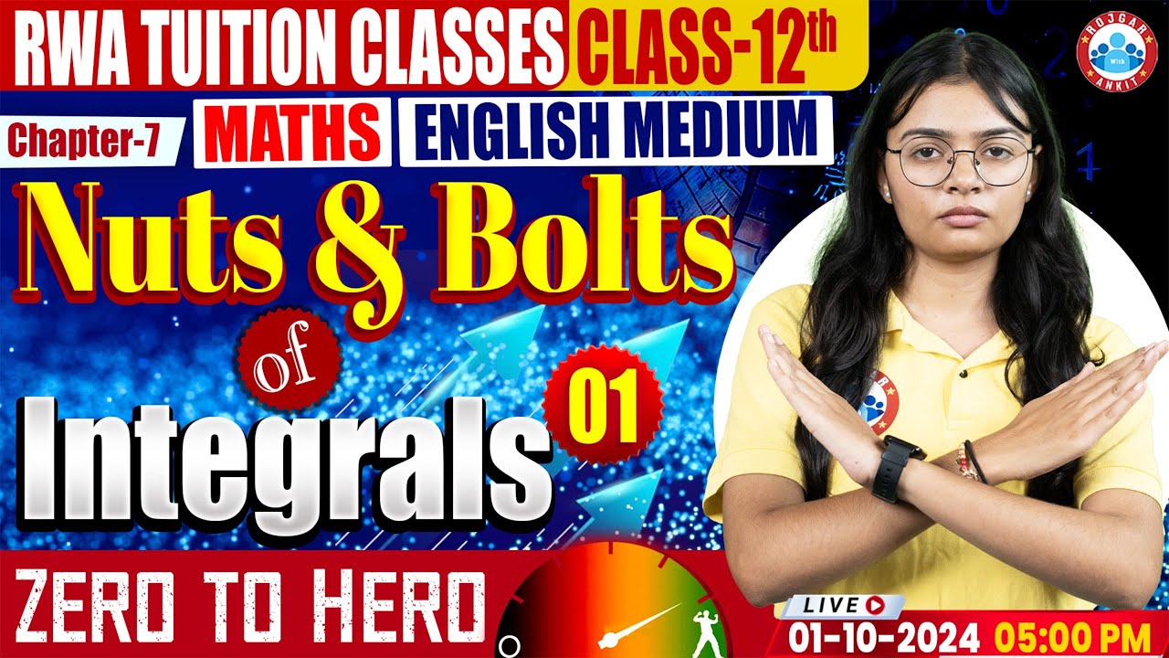 Class 12 Maths Chapter 7 Integral | 12th Maths Imp Concepts By RWA ...
