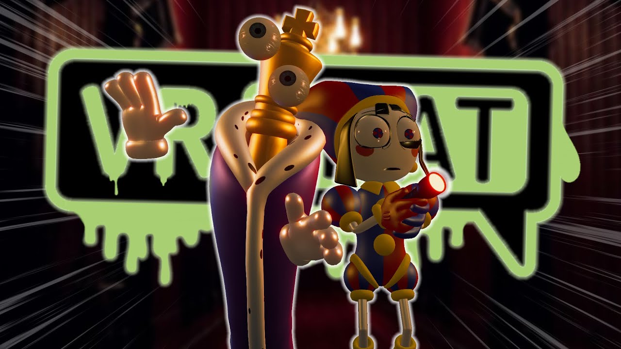 KINGER AND POMNI ARE SCARED IN VRCHAT! | The Amazing Digital Circus ...